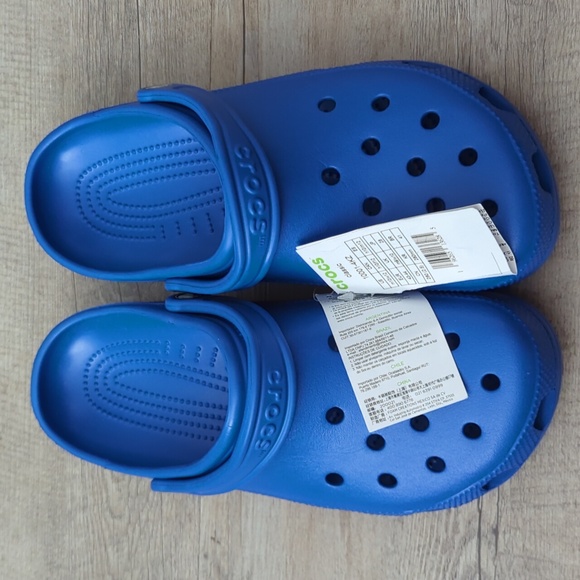 CROCS | Shoes | Crocs Classic Clog Blue Bolt W2m1 | Poshmark